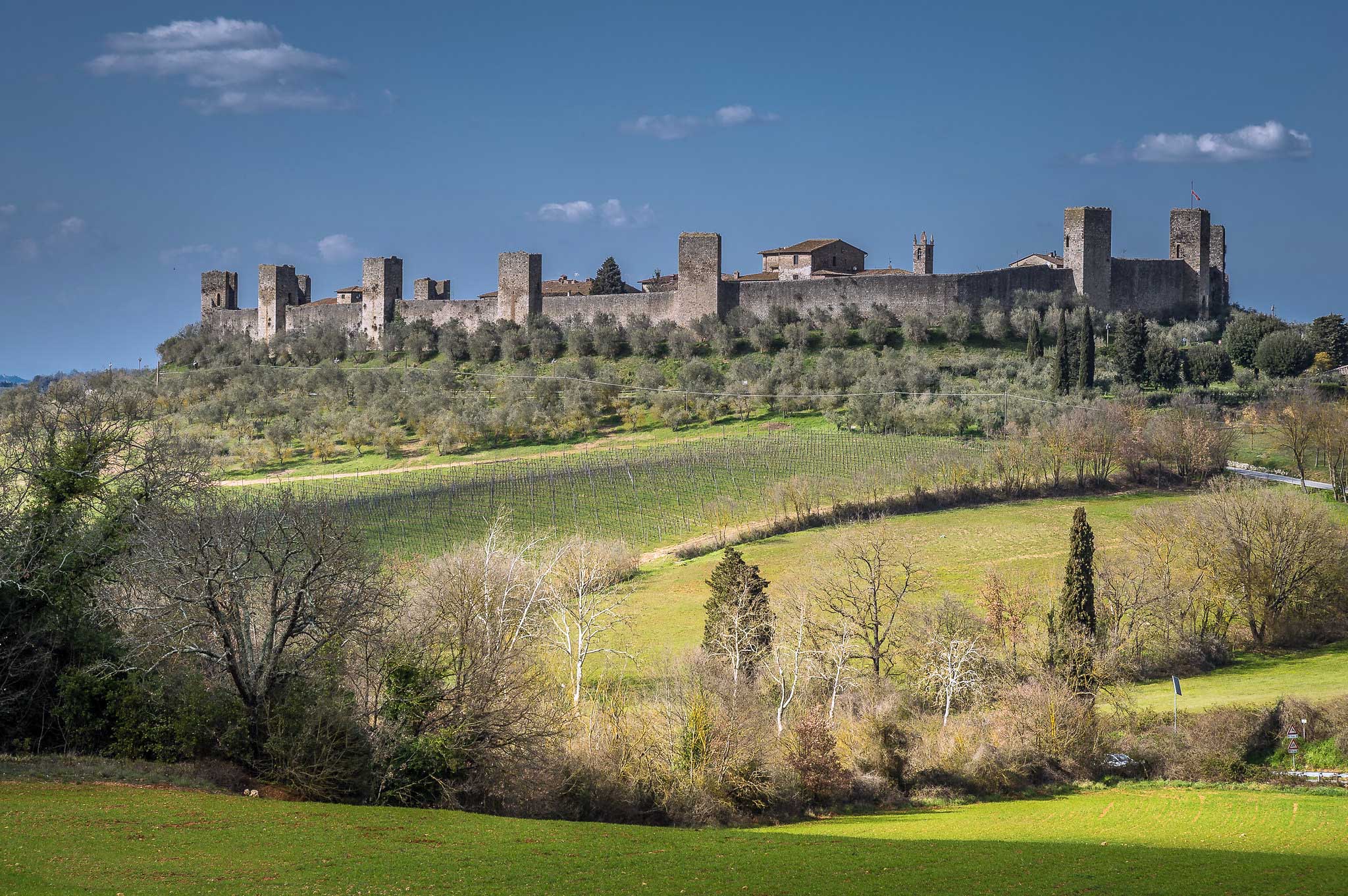Monteriggioni Castle Dovevado Net